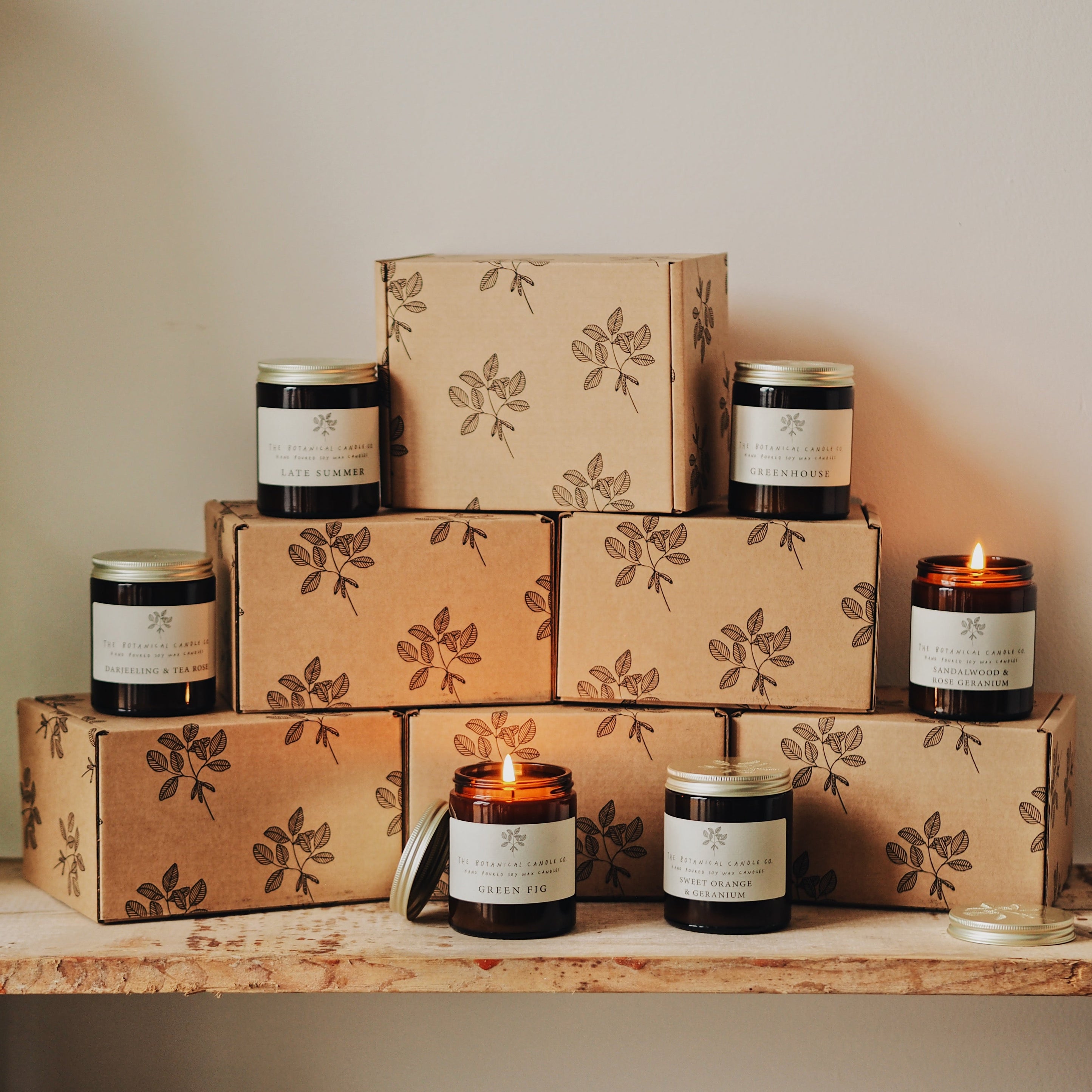 6 Months of Candles Gift Subscription – The Botanical Candle Co.