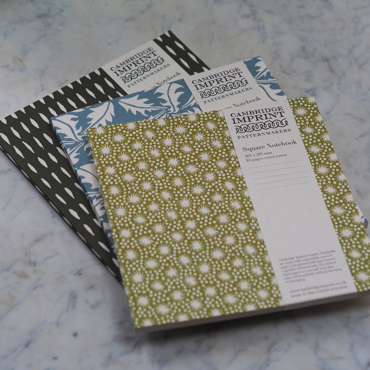 Cambridge Imprint Lined Soft Back Square Notebook – The Botanical ...